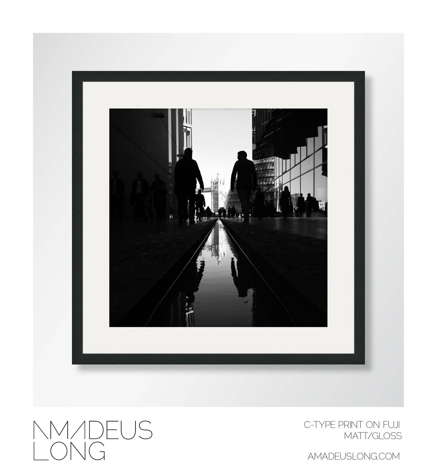Black and White, Street Photo, Square Photo, London Art Print, London ...