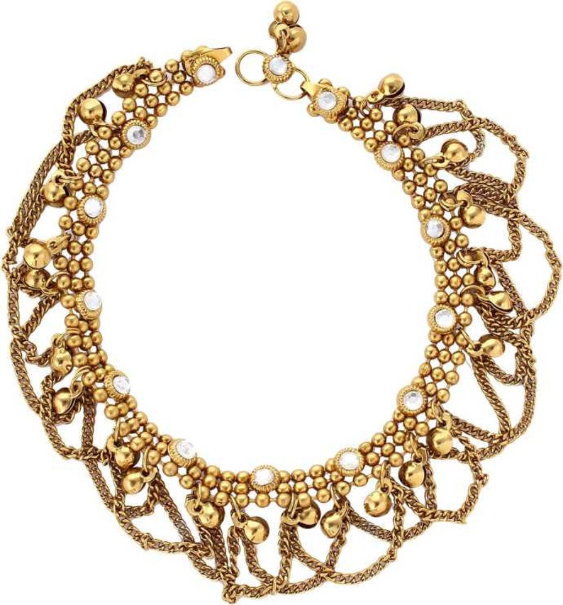 Lovely Anklets Simple Payal Indian Traditional Anklets | Etsy