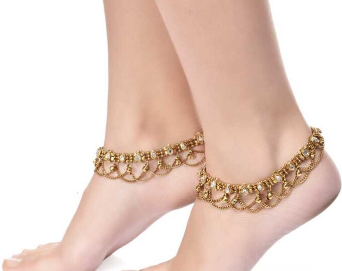 Lovely Anklets, Simple Payal, Indian Traditional Anklets, Fashion ...