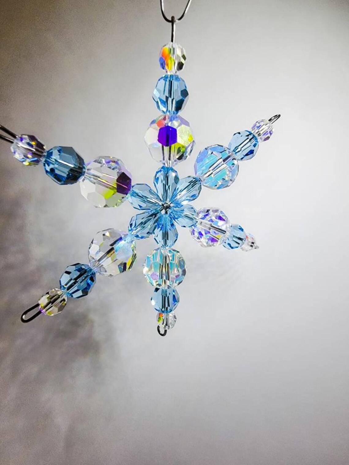 Swarovski Crystal Snowflake Christmas Ornament - Etsy