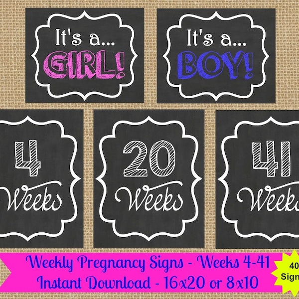 Maternity Countdown - Etsy