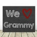 We Love Grammy, Printable Chalkboard Sign, Baby Photo Prop, Gift for ...