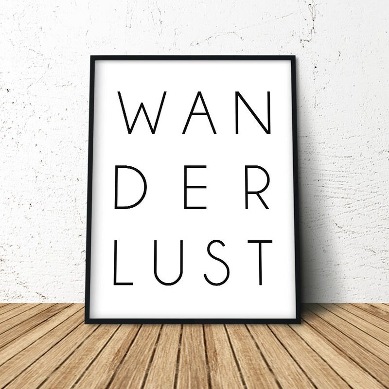 Wanderlust Art - Etsy