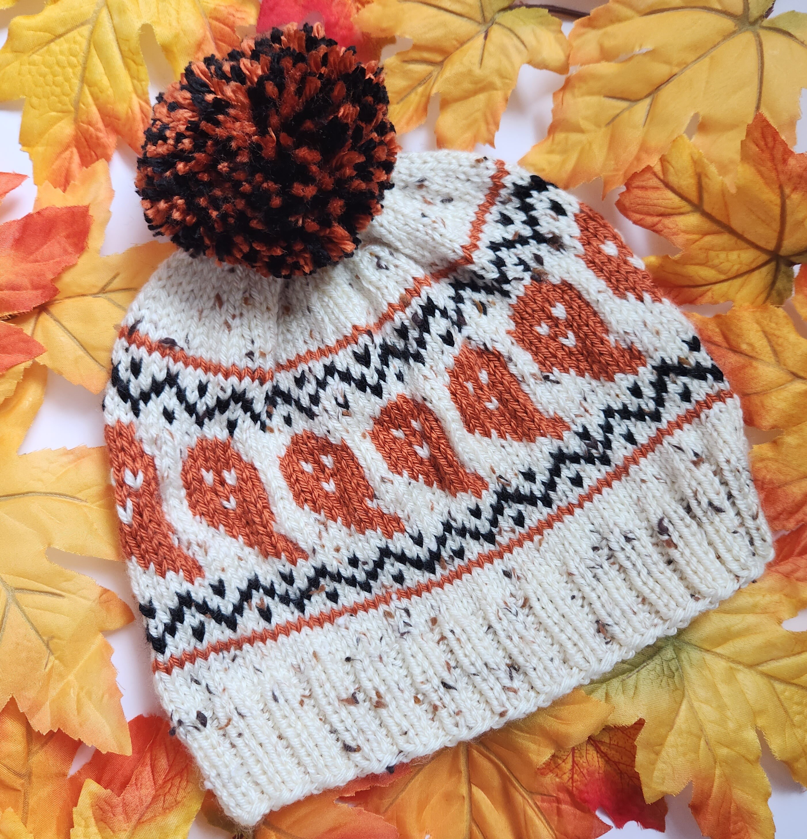 Ghouls Just Wanna Have Fun Beanie, Knitting Pattern (digital PDF) - Etsy