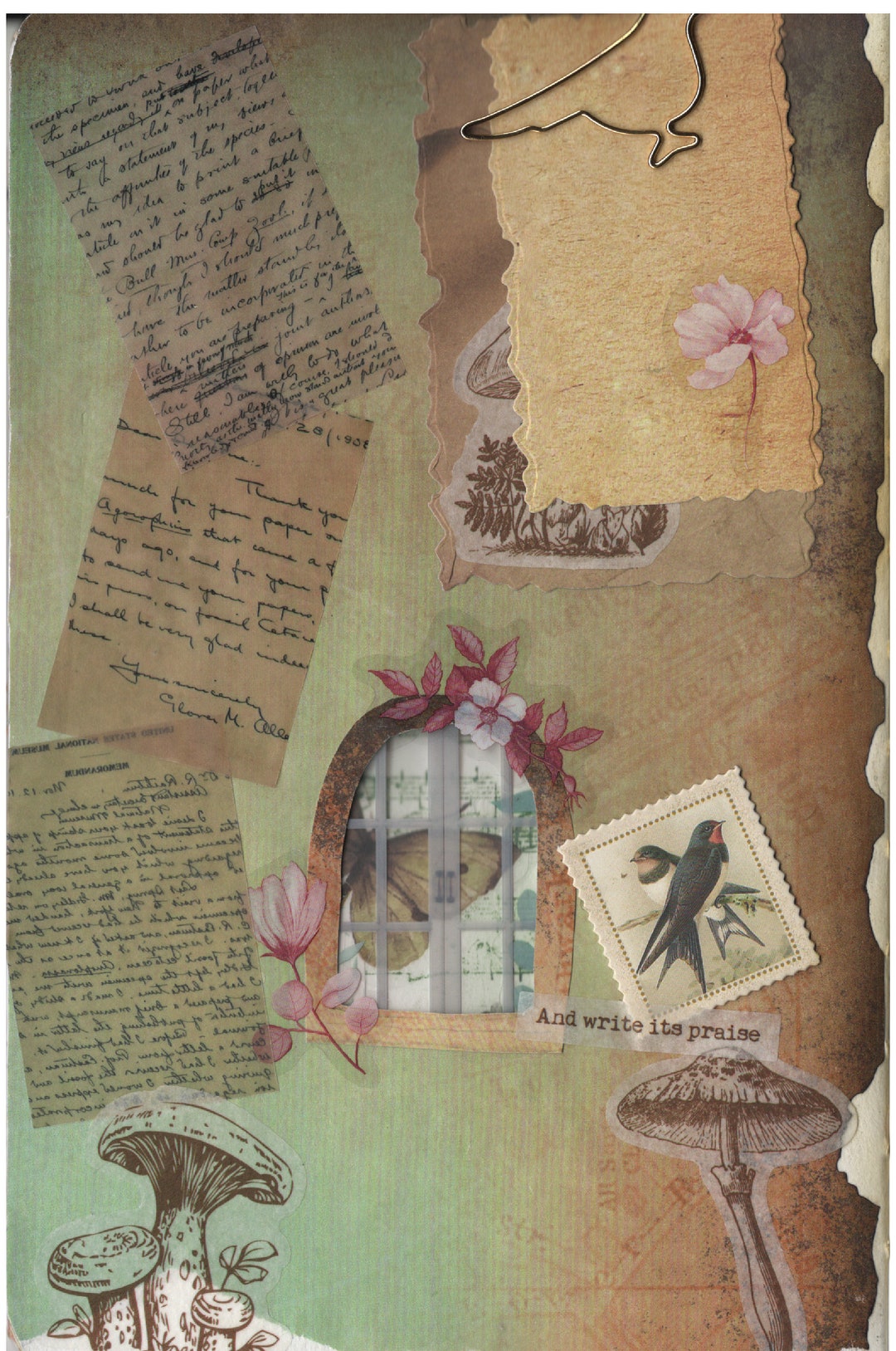 Printable Journaling/scrapbook Paper- Journal Entry 4 - Etsy