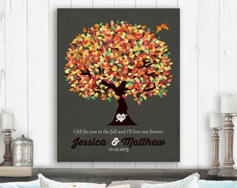 Carved initials tree | Etsy