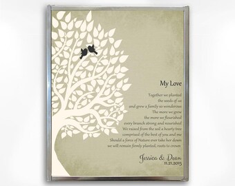 Wedding Tree Poem - Etsy