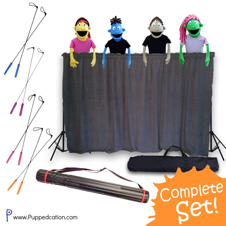 Puppet Starter Set puppet Ministry Puppet Stage Puppets - Etsy