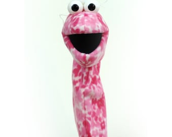 Hand Puppet PINK Tie-dye Playful Puppet Pal™ - Etsy
