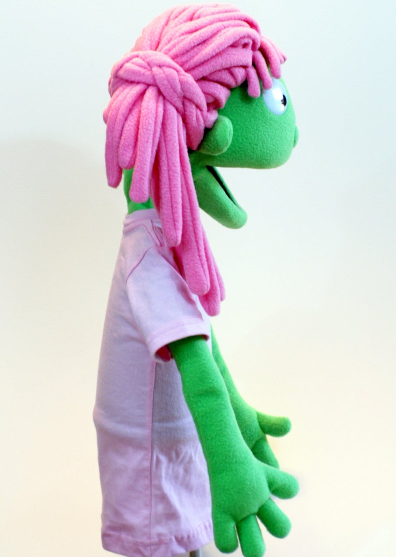 Hand Puppet Customizable Girl Puppet 2 Professional - Etsy