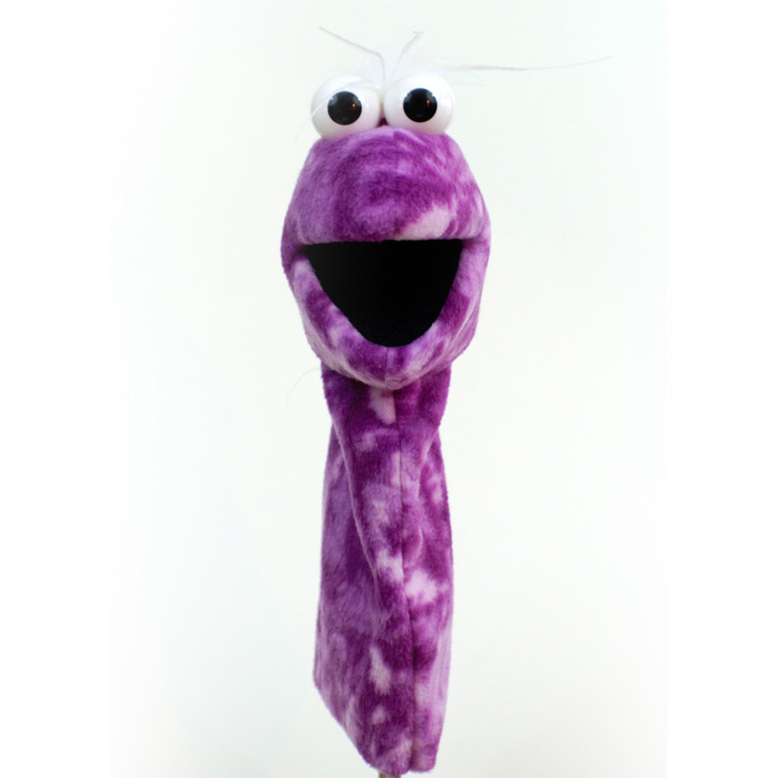 Hand Puppet DARK PURPLE Tie-dye Playful Puppet Pal™ - Etsy