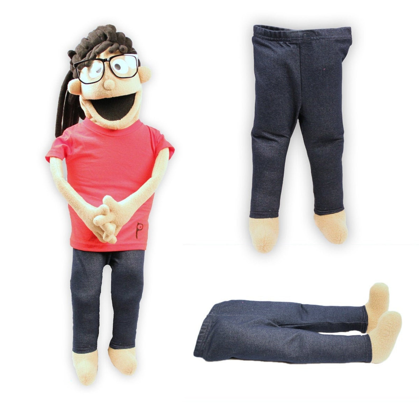 Puppet Legs ADD ON for Puppedcation™ People Puppets - Etsy