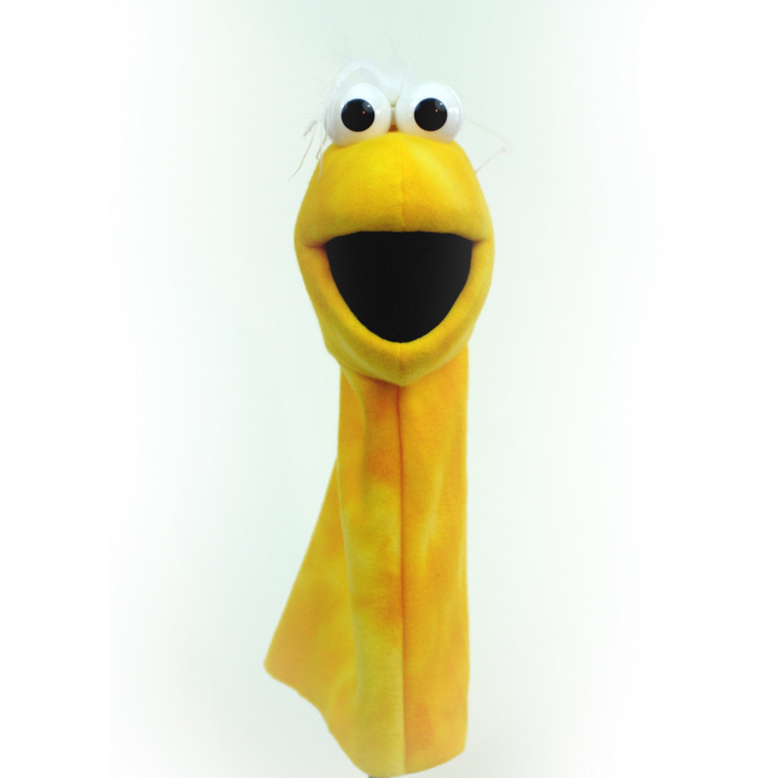 Hand Puppet YELLOW Tie-dye Playful Puppet Pal™ - Etsy
