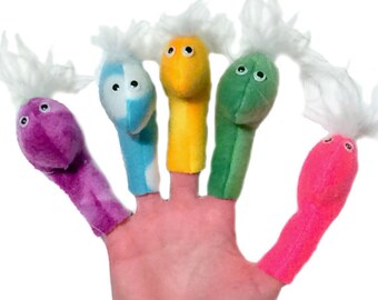 Hand Puppet PURPLE Tie-dye Playful Puppet Pal™ - Etsy