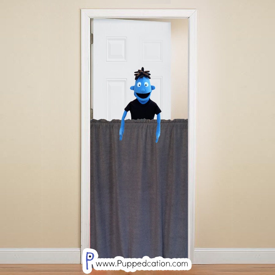 Doorway Stage Puppet Theater - Puppet Stage EASY INSTALL - Etsy UK