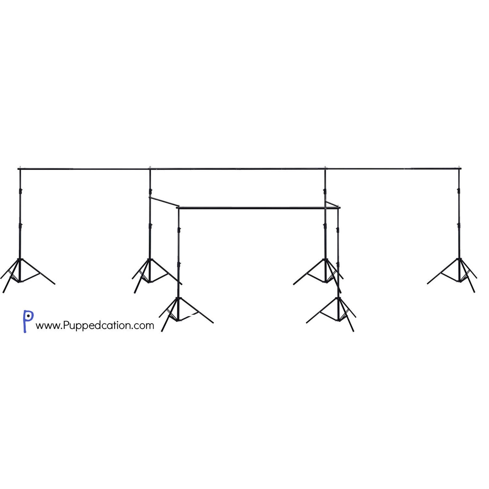 FULL Puppet Stage With Wings - DLX 2 Tier Portable Tripod Puppet ...