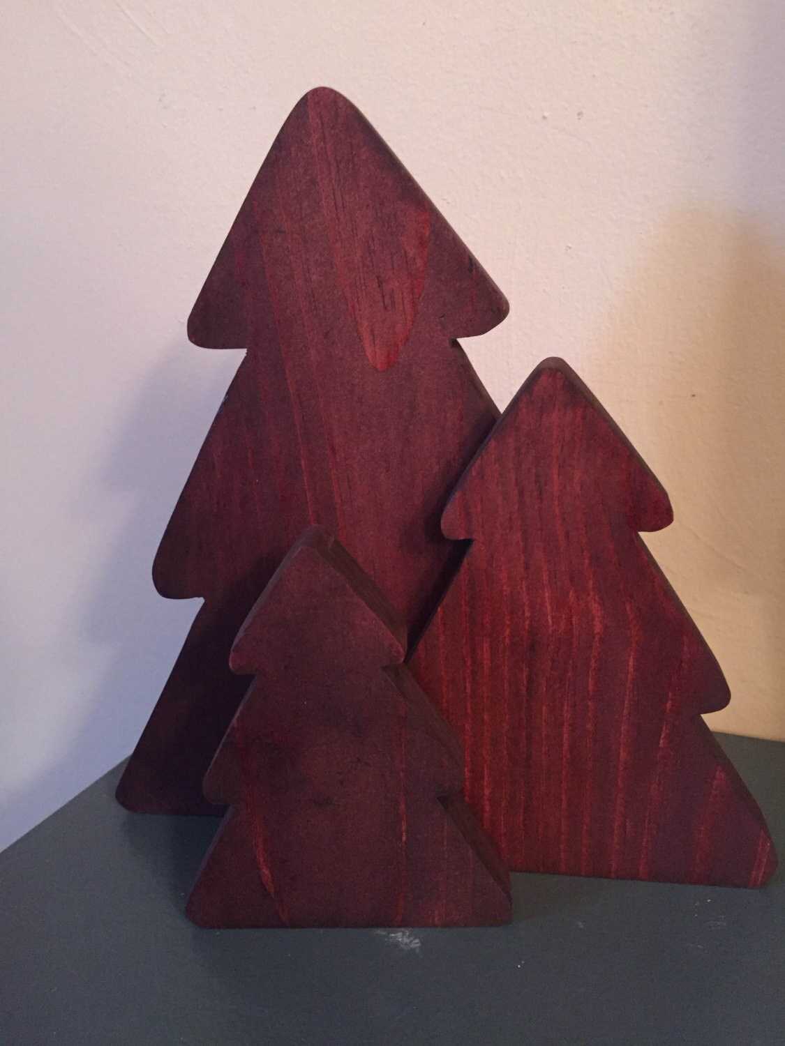 Handmade Wooden Trees - Etsy