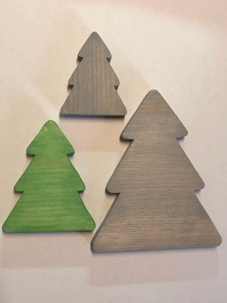 Handmade Wooden Trees - Etsy