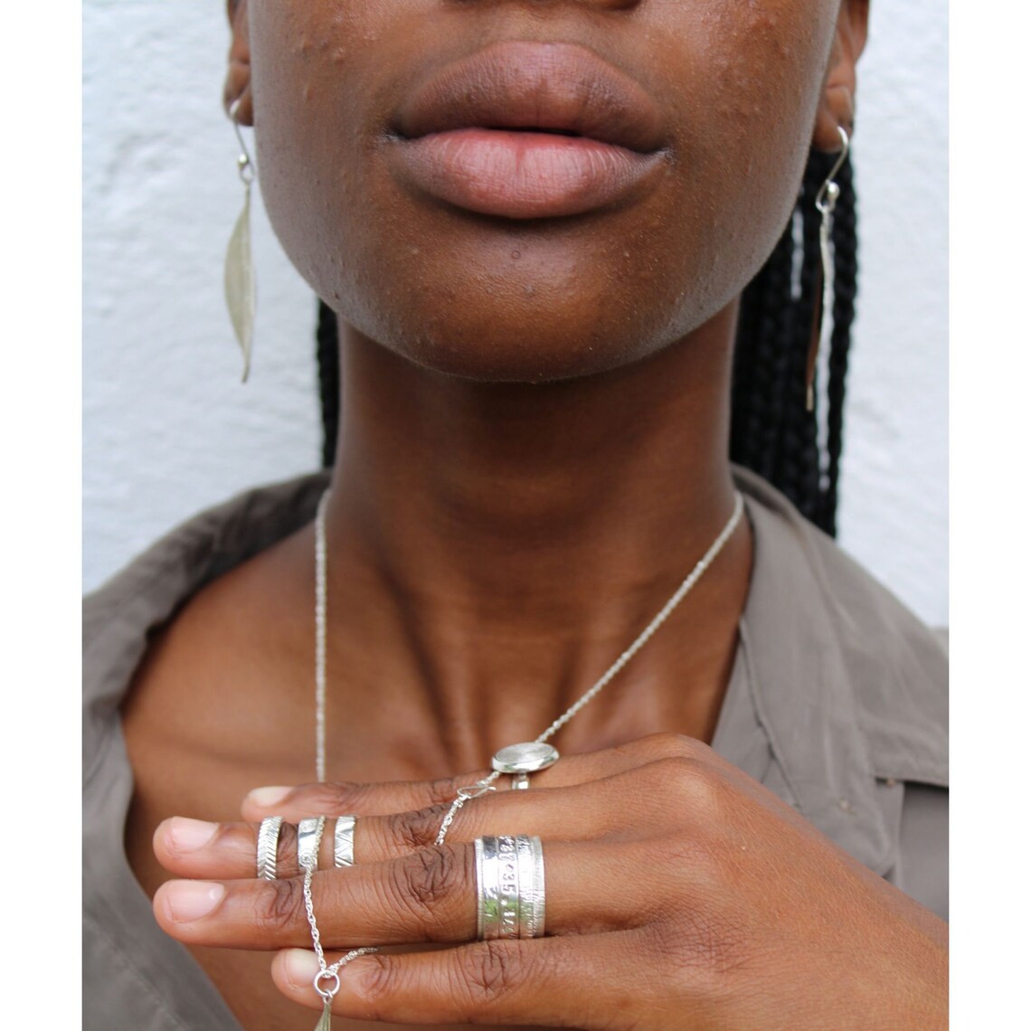 Silver Great Zimbabwe Stacking Rings | Etsy