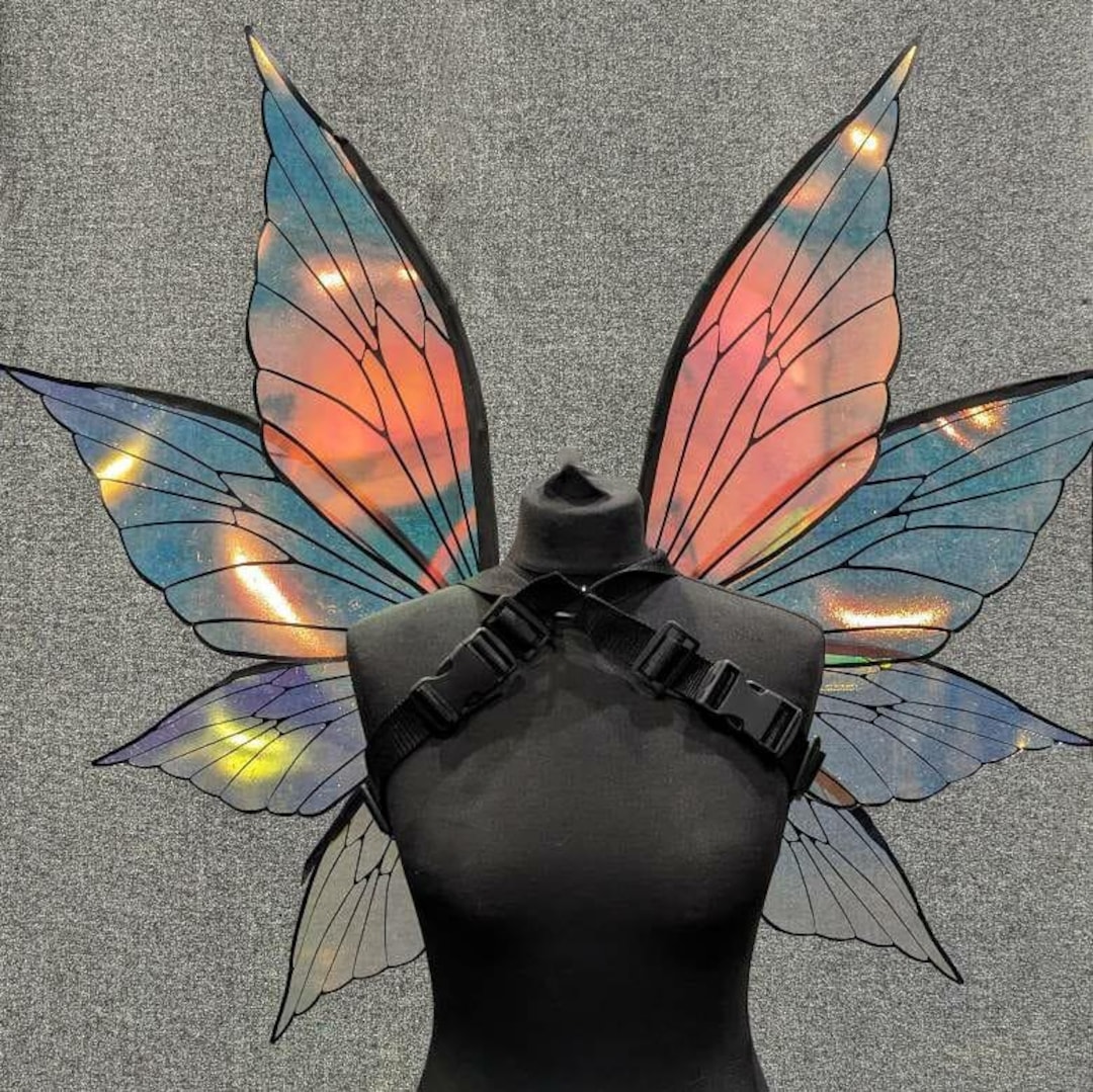 Moving Fairy Wings, App-controlled Animatronic Cosplay Wings, Beautiful ...