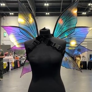 Moving Fairy Wings, App-controlled Animatronic Cosplay Wings, Beautiful ...