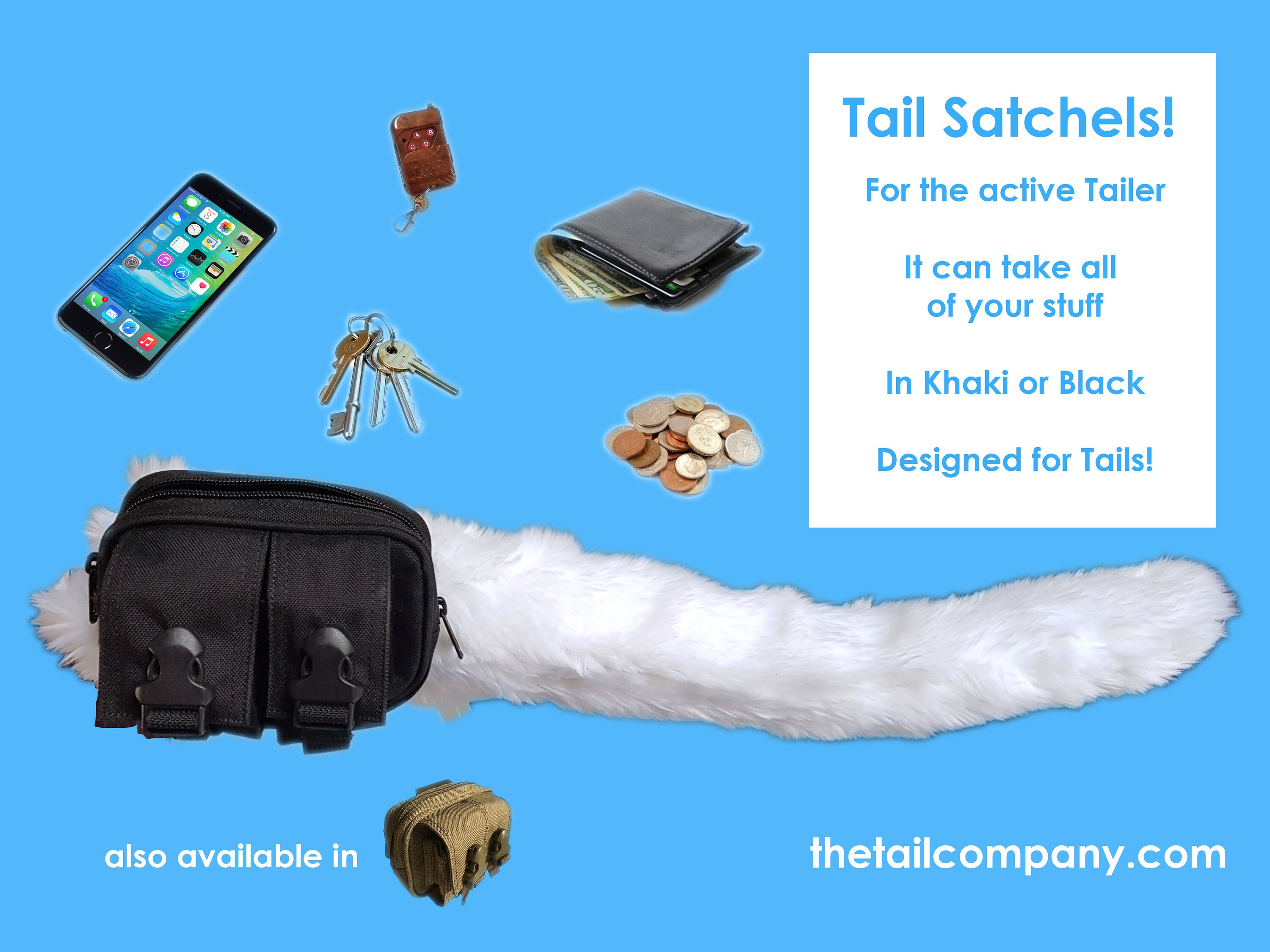 Tail Satchels A Special Bag Designed for Tails Keep All of | Etsy