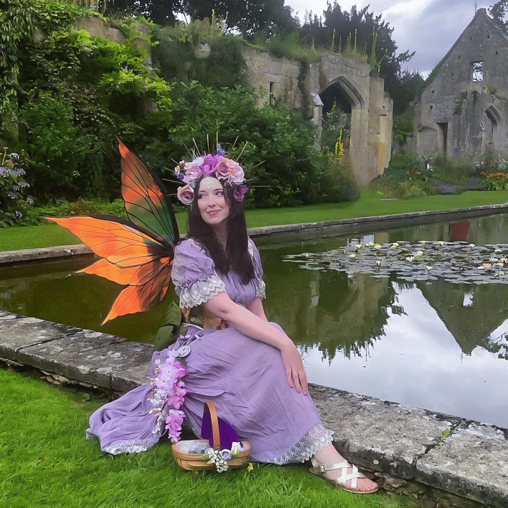 Moving Fairy Wings, App-controlled Animatronic Cosplay Wings, Beautiful ...