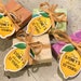 Lemon Squeeze Themed Mini Soap Shower Favors Wrapped Custom - Etsy