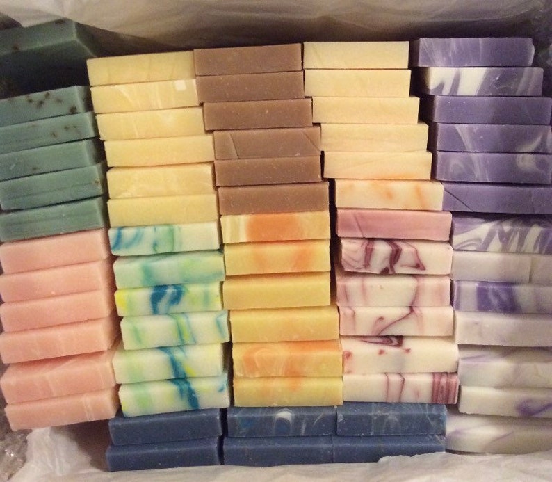 1000 Wholesale Bulk Mini Soaps MADE TO ORDER Unwrapped Soap | Etsy