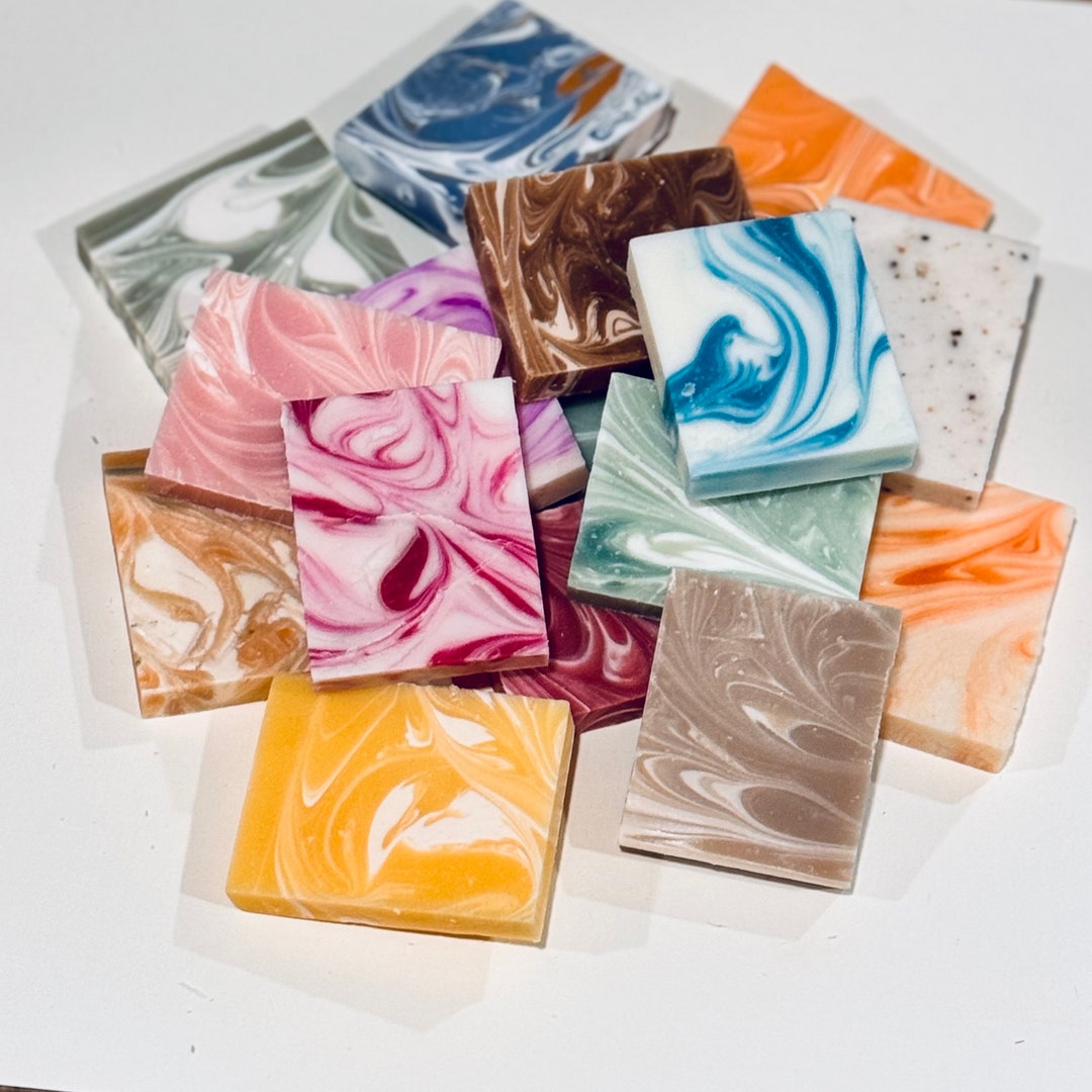 30 Mini Homemade Soaps: Party Favors, Bridal Shower, Wedding - Etsy