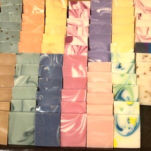 1000 Wholesale Bulk Mini Soaps MADE TO ORDER Unwrapped Soap Bars ...