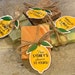 Lemon Squeeze Themed Mini Soap Shower Favors Wrapped Custom - Etsy