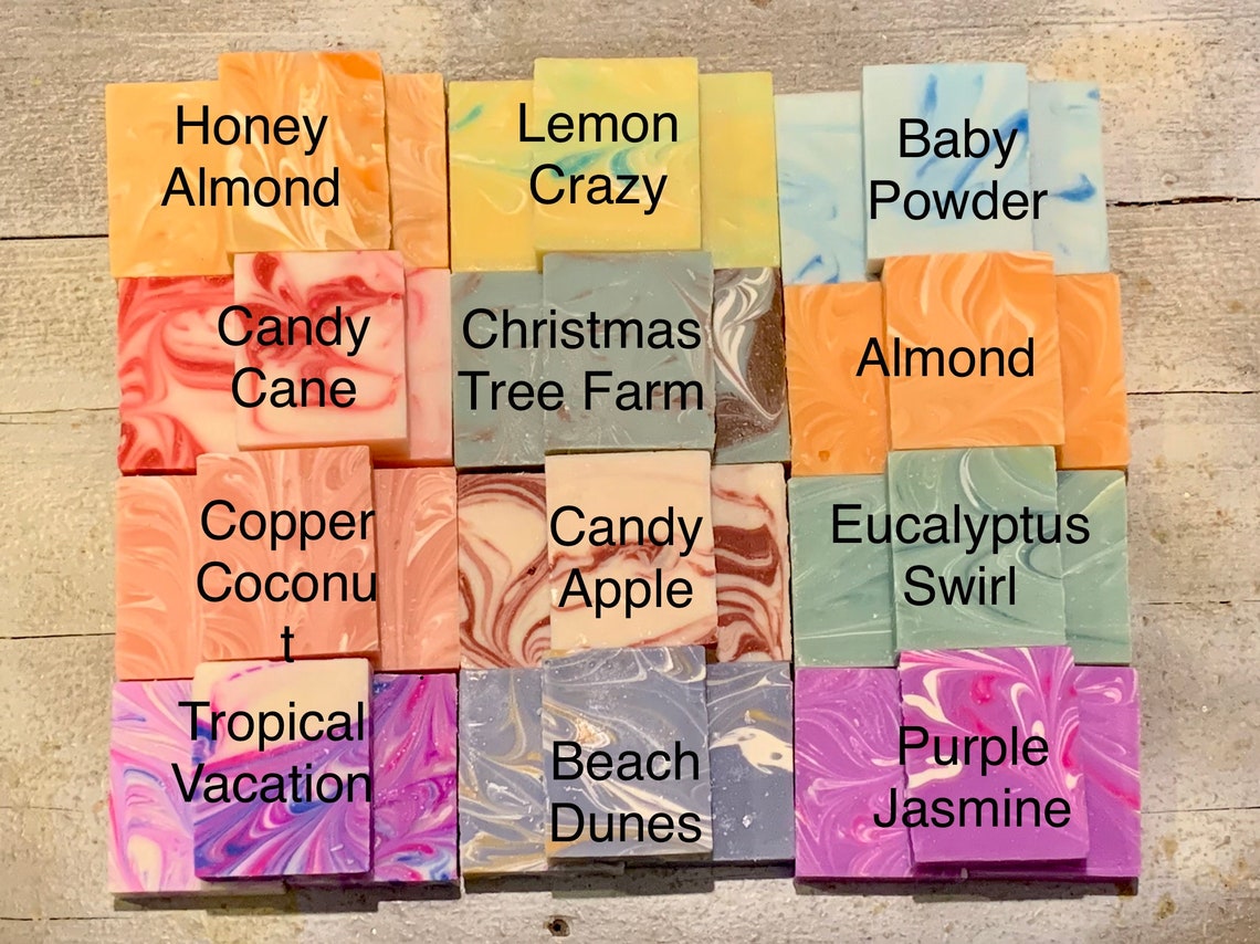 1000 Wholesale Bulk Mini Soaps MADE TO ORDER Unwrapped Soap - Etsy