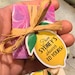Lemon Squeeze Themed Mini Soap Shower Favors Wrapped Custom - Etsy
