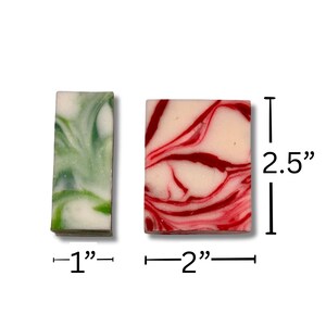 Handmade Swirled Soap Bars: 3 Oz Cold Processed Medium Soaps - Etsy