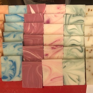1000 Wholesale Bulk Mini Soaps MADE TO ORDER Unwrapped Soap Bars ...