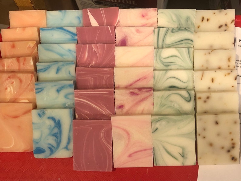 1000 Wholesale Bulk Mini Soaps MADE TO ORDER Unwrapped Soap | Etsy