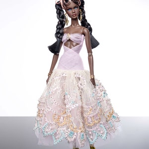 Fashion Royalty Nuface Nadja OOAK Doll by Rimdoll Fullset - Etsy