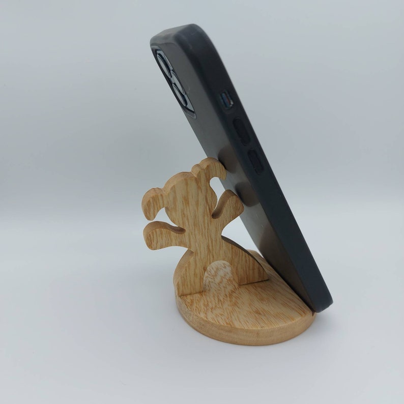 Handmade Wooden Cell Phone Stand: Girl Power Martial Arts Gift - Etsy