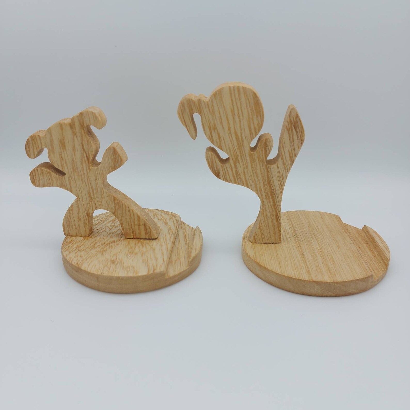 Wooden Mobile Phone Stand Girl Power Ninja Martial Art | Etsy