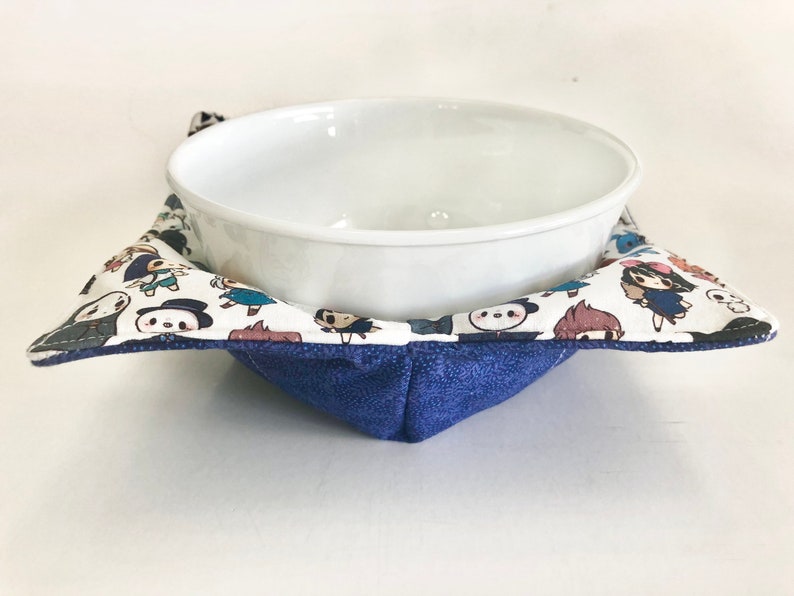 Anime Studio Ghibli Chibi Characters Cotton Microwavable Bowl - Etsy