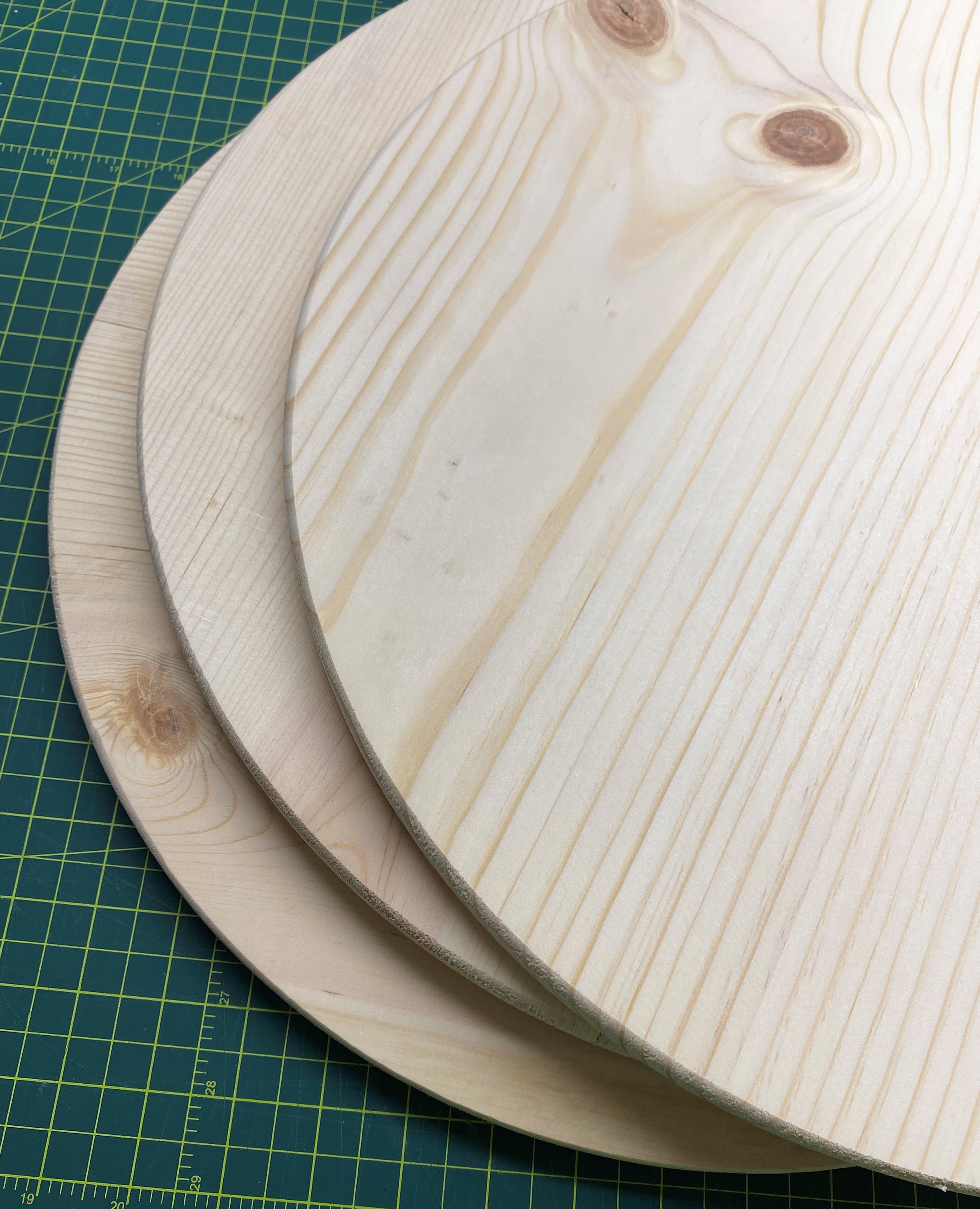 Circle Wood Blanks Pine Round Blanks Unfinished Circle Wood - Etsy ...