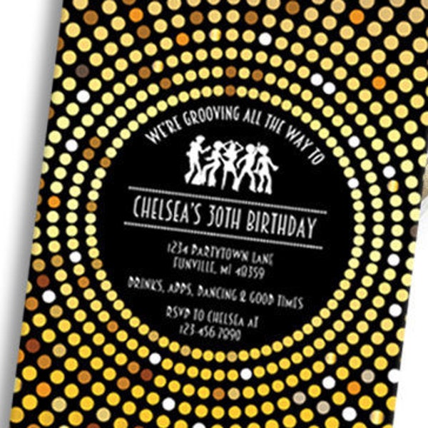 Studio 54 Invitation - Etsy