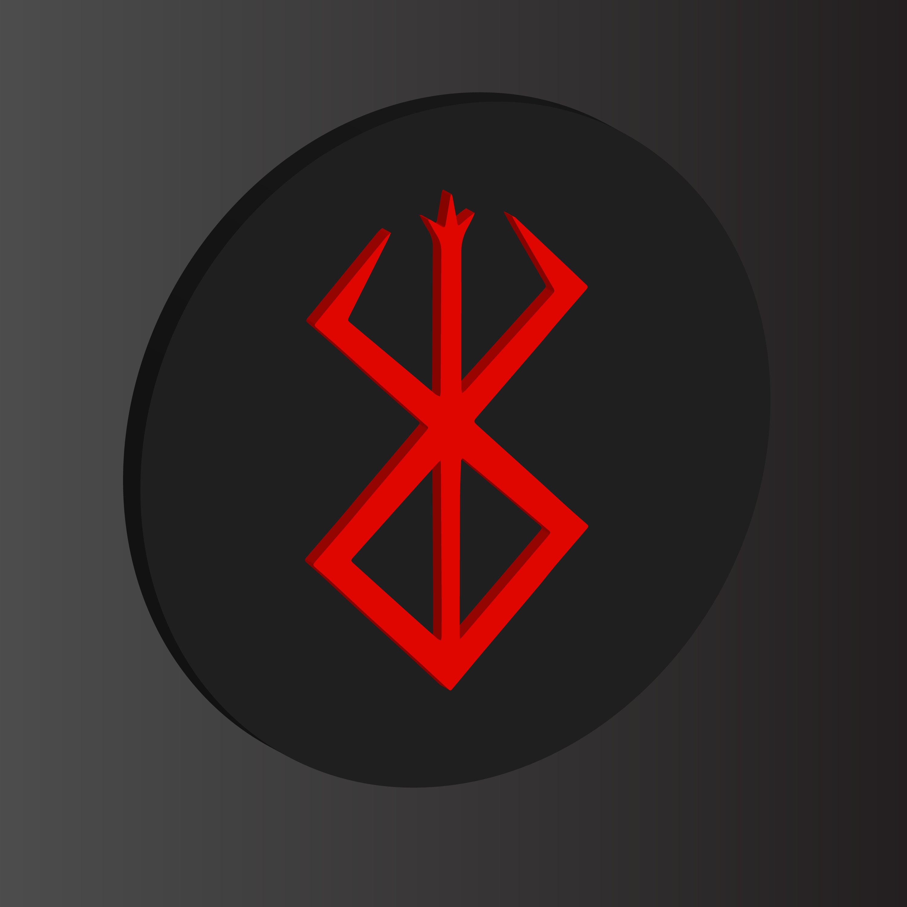 Berserk Sacrifice Mark Round Canvas 24 Inch - Etsy