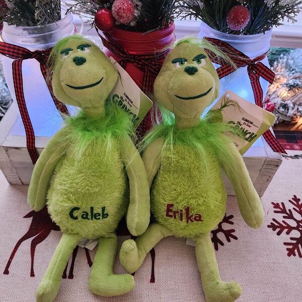 Baby Grinch Doll - Etsy