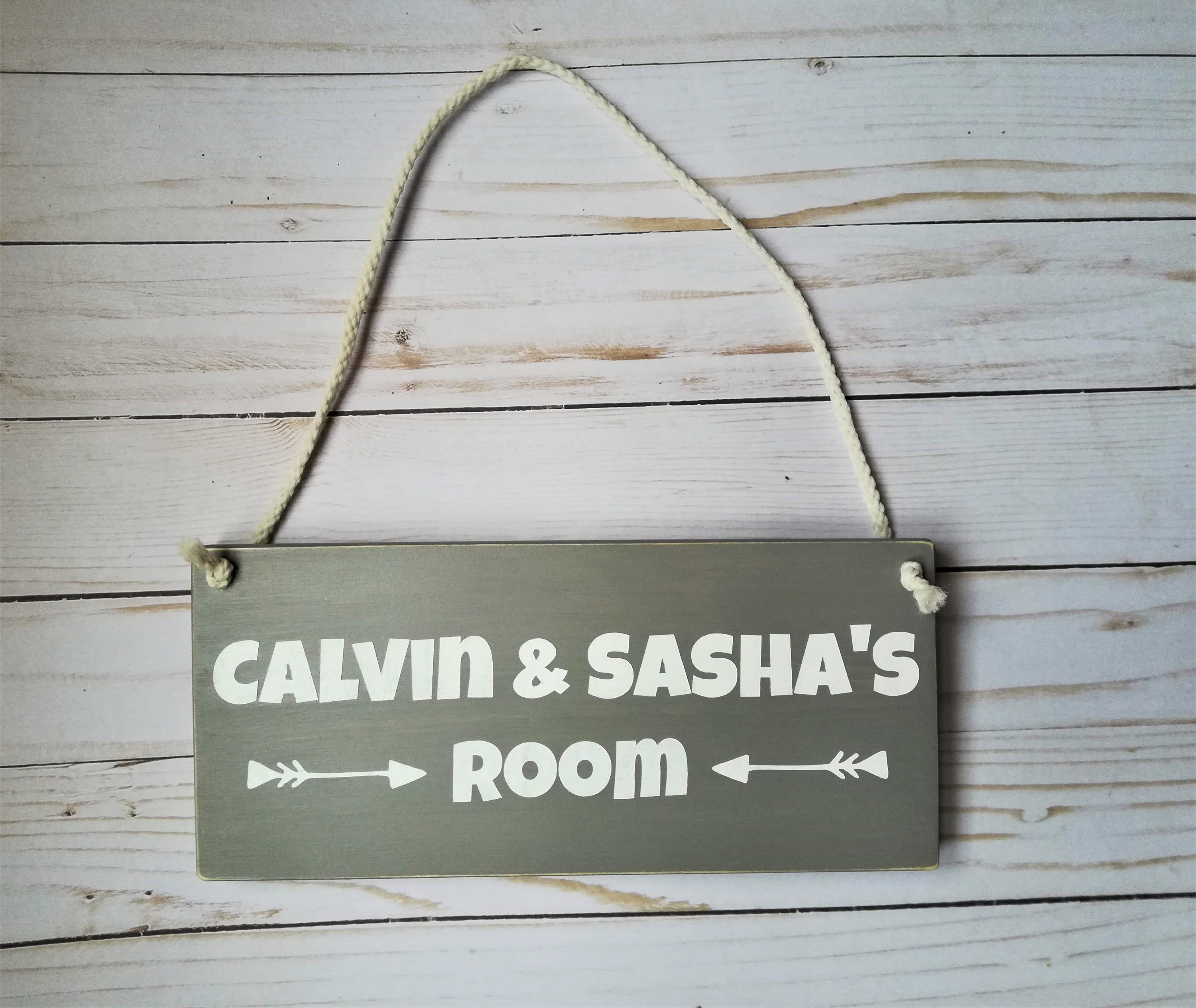 Custom wood hanging sign Personalized hanging wood sign | Etsy