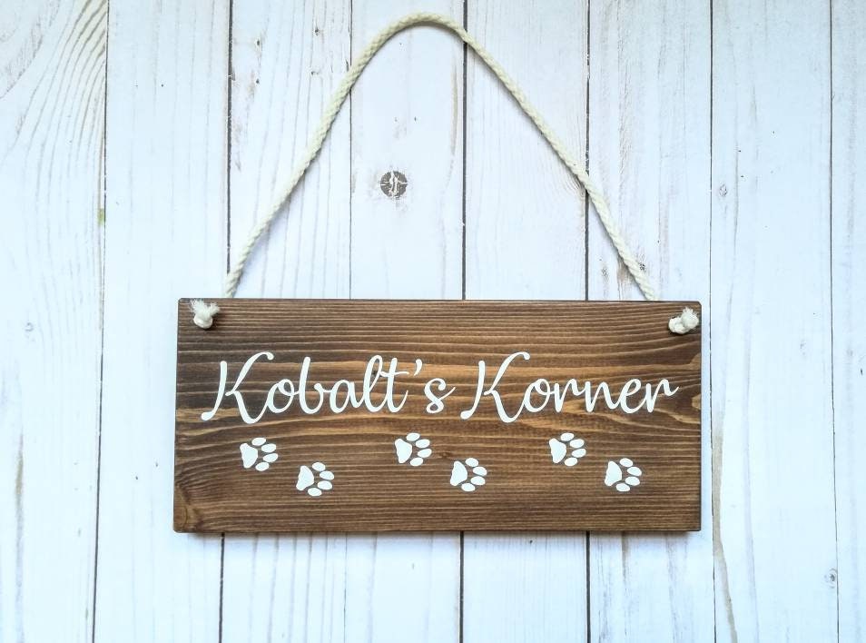 Custom wood hanging sign Personalized hanging wood sign | Etsy