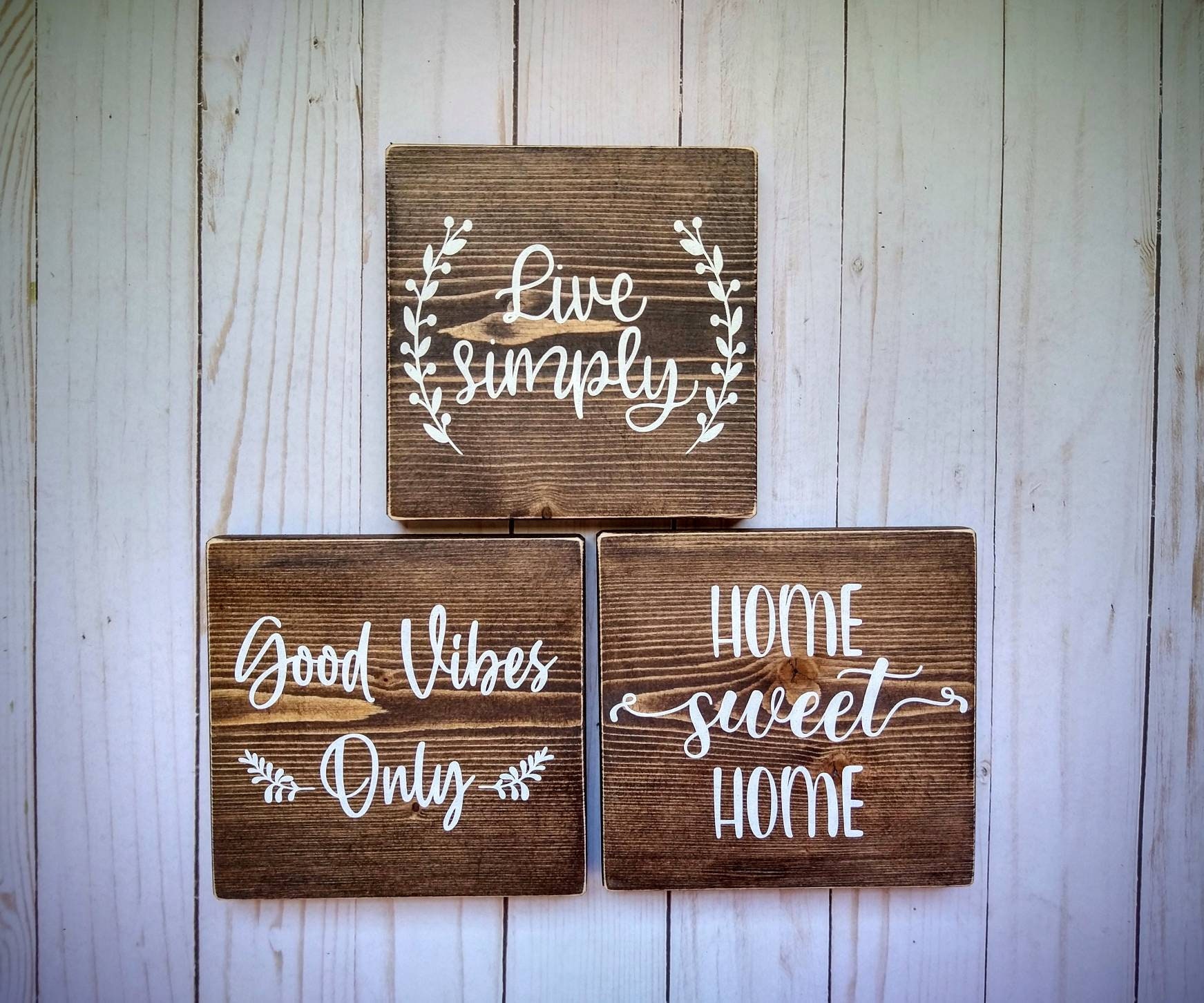 Pequeño letrero de madera personalizado letrero de madera | Etsy