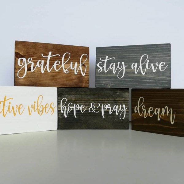 Handmade Wood Sign - Etsy