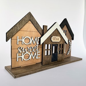 Personalized Family Sign, Personalized Home Warming Real Estate Gifts ...